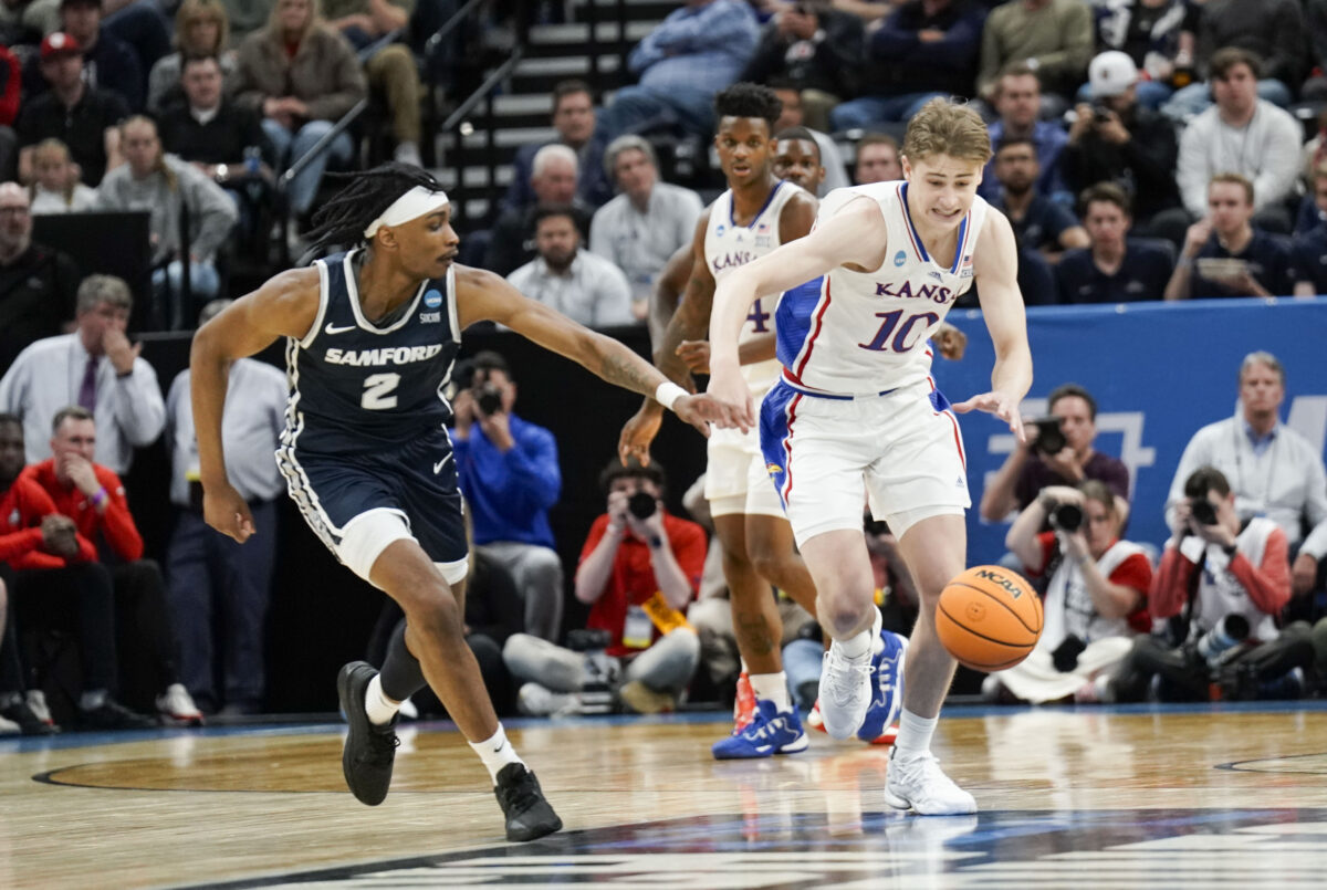 Photo Gallery: Kansas escapes Samford - KU Sports
